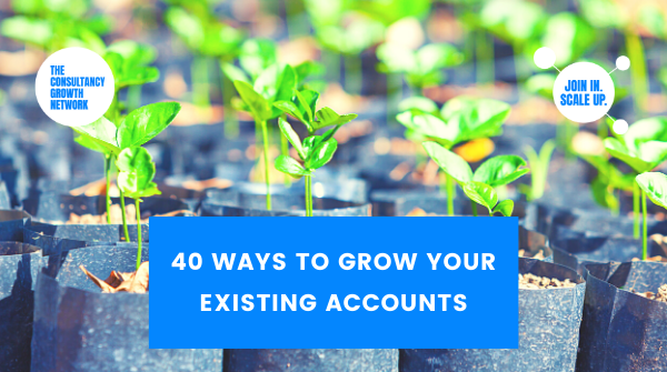 Download your 40 ways to grow your existing accounts